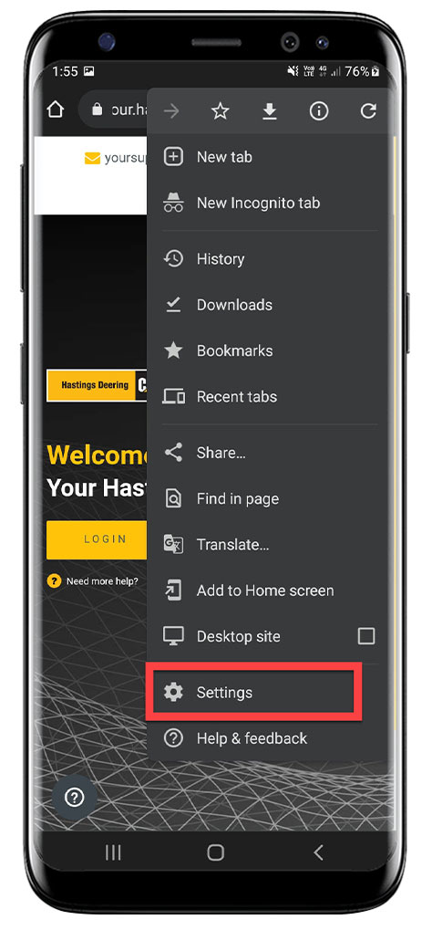 Google Chrome Clear Cache Android Mobile Device – yourHD